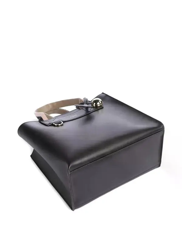 Furla Tote Bag With Charm Detail - Black