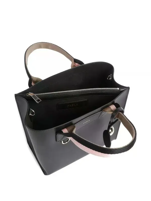 Furla Tote Bag With Charm Detail - Black