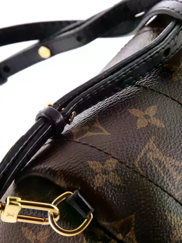 LOUIS VUITTON Palm Springs Monogram Canvas Mini Backpack - Brown