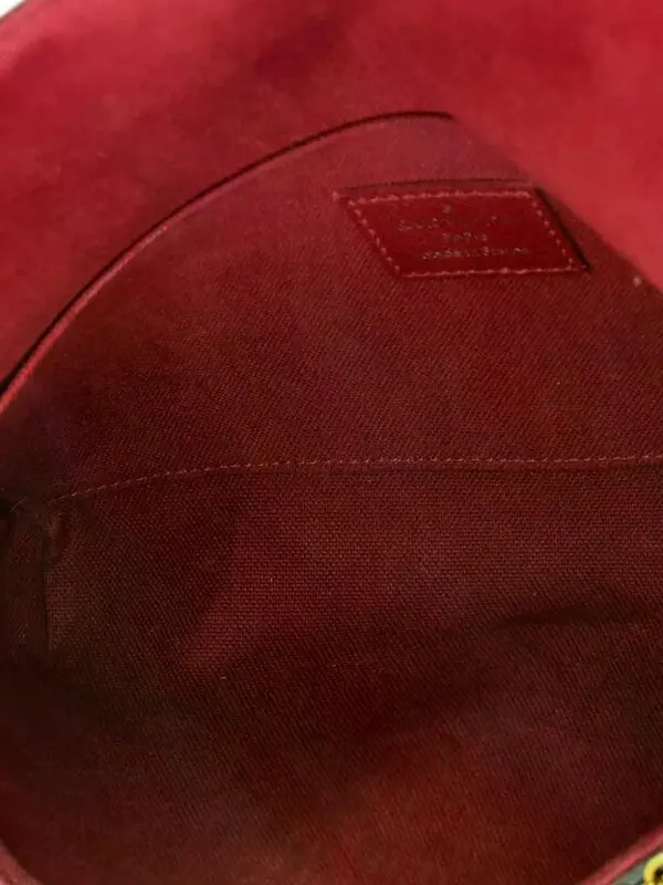 LOUIS VUITTON Felicie Pochette Monogram Canvas Crossbody Bag - Brown