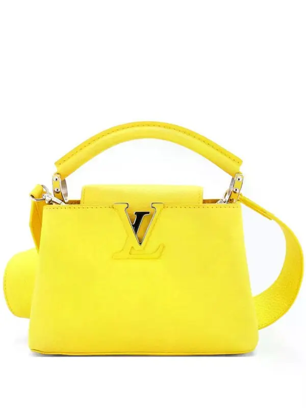 LOUIS VUITTON Capucines Mini Satchel - Yellow