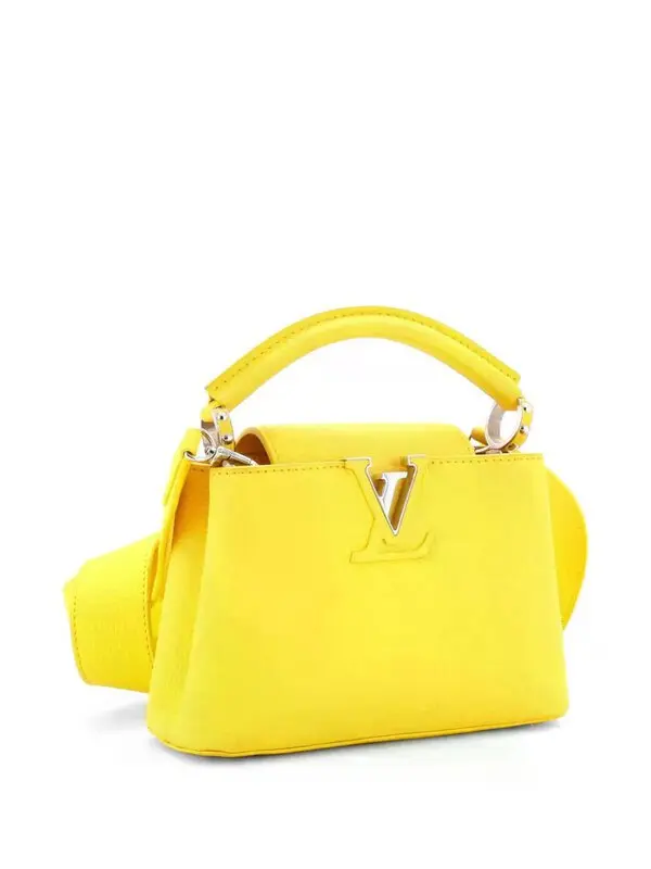 LOUIS VUITTON Capucines Mini Satchel - Yellow