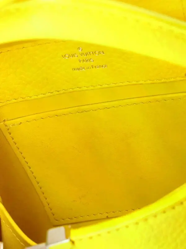 LOUIS VUITTON Capucines Mini Satchel - Yellow