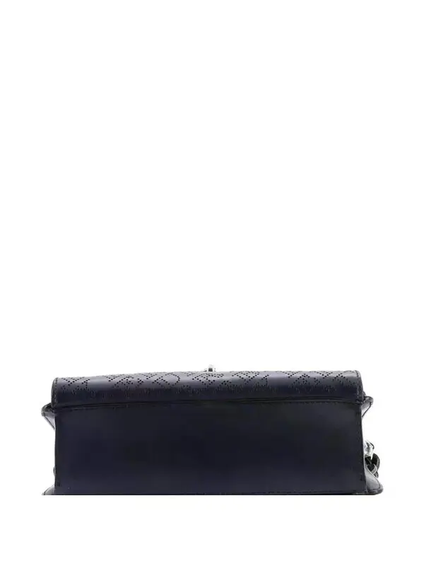 Burberry Macken Leather Small Crossbody Bag - Blue
