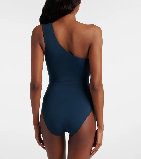 ERES Effigie One-shoulder Swimsuit - Blue