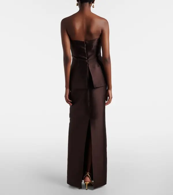 Solace London Lucille Satin Gown