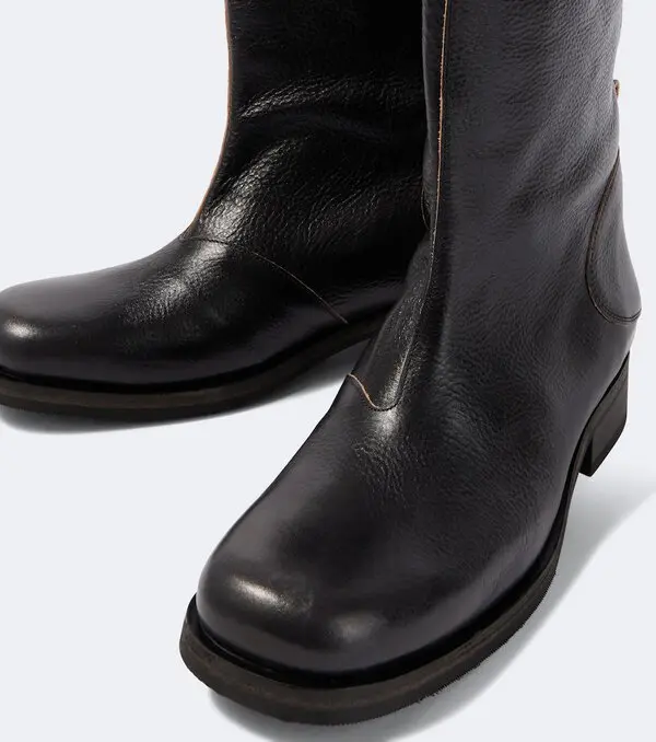 Our Legacy Haul Camion Leather Mid-calf Boots