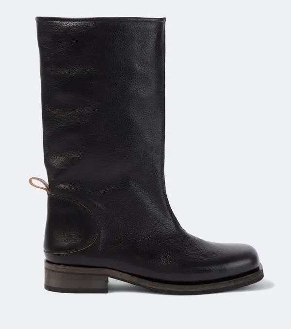 Our Legacy Haul Camion Leather Mid-calf Boots