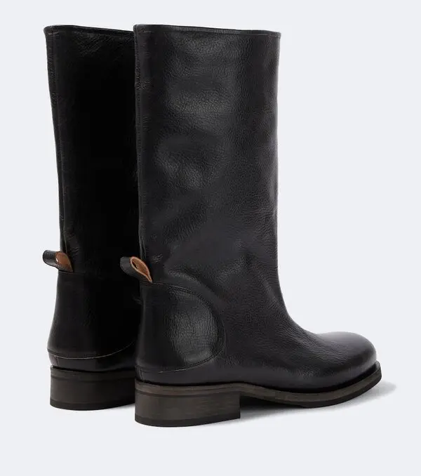 Our Legacy Haul Camion Leather Mid-calf Boots