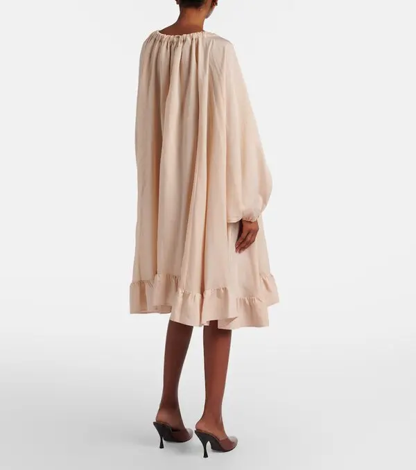 PATOU Striped Midi Dress