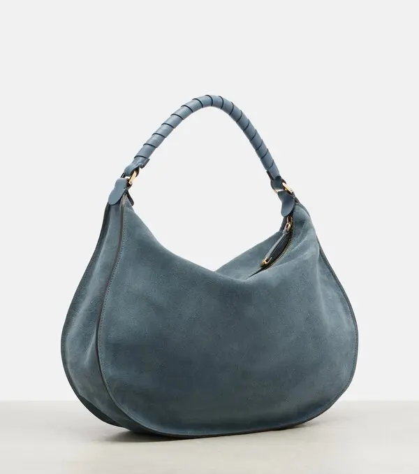 Chloé Marcie Medium Shoulder Bag - Blue