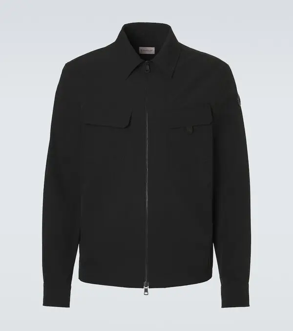 Moncler Seersucker Overshirt