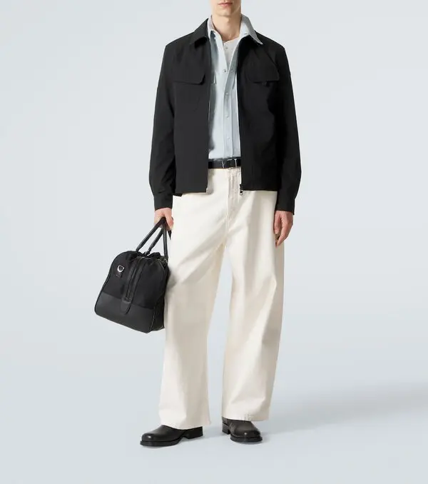 Moncler Seersucker Overshirt