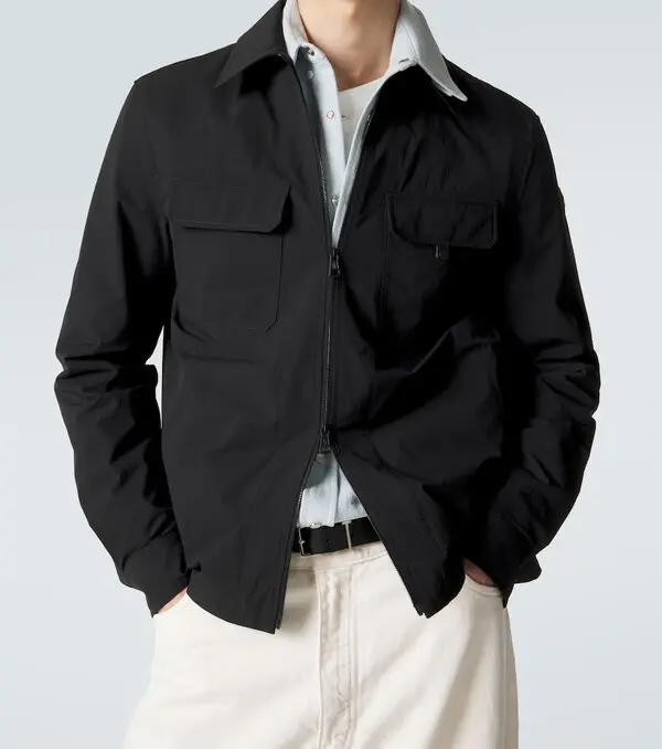 Moncler Seersucker Overshirt
