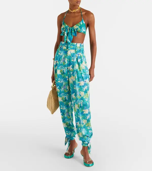 Chloé Junie Thong Sandals - Blue