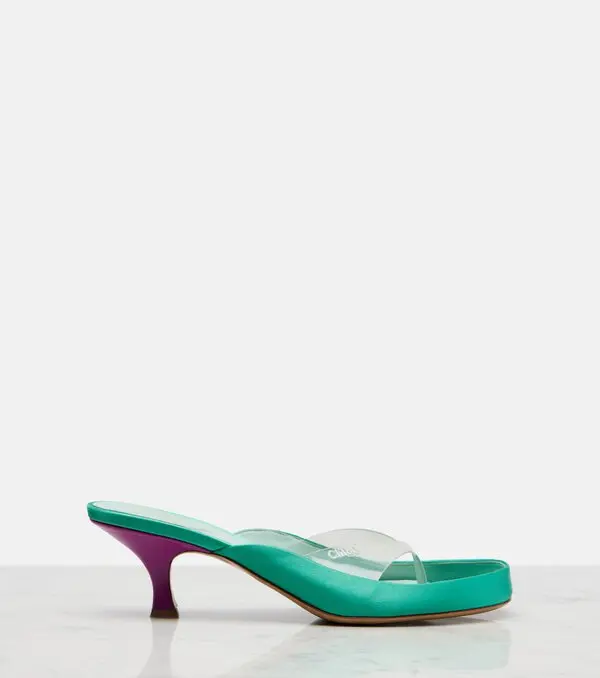 Chloé Junie Thong Sandals - Blue