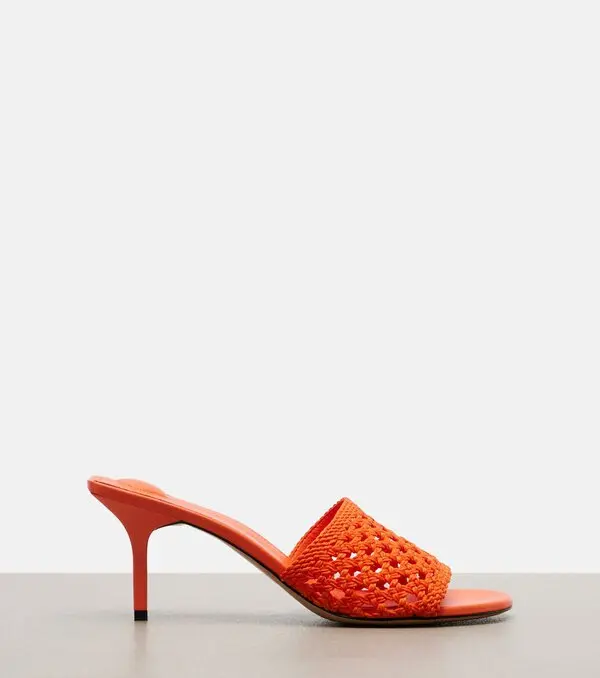 Jacquemus Cubisto Woven Mules