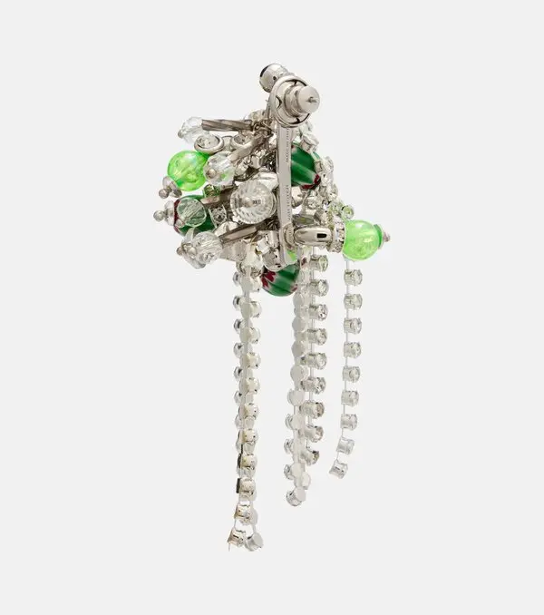 Dries Van Noten Crystal-embellished Drop Earrings