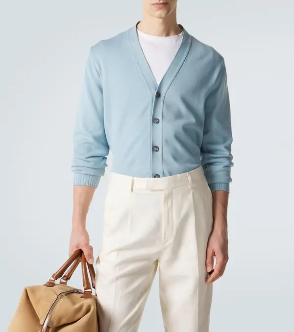 Kiton Cotton Cardigan