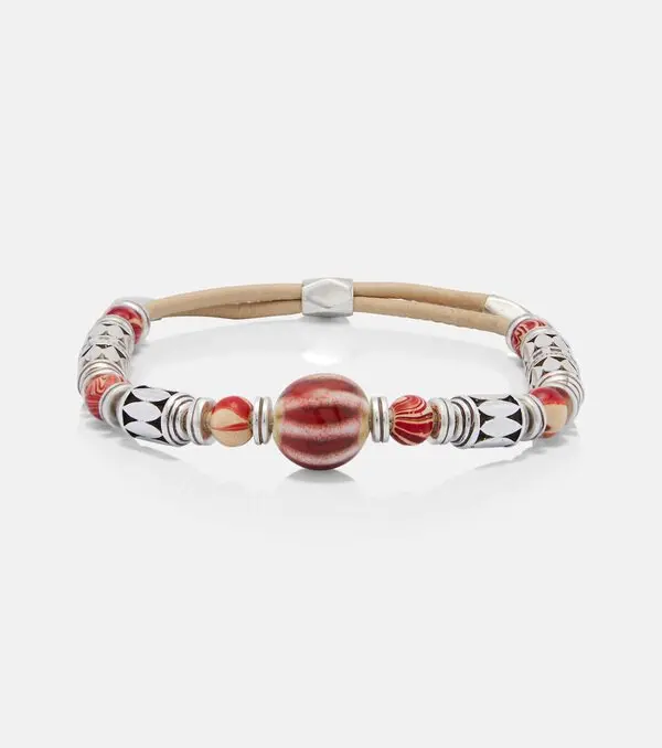 Isabel Marant Janis Beaded Bracelet - Silver