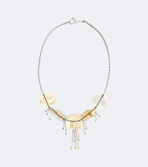 Isabel Marant Étoile Halsey Embellished Necklace - Silver