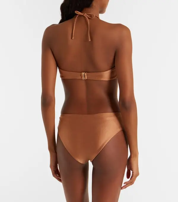 Jade Swim Daya Bikini Bottom - Brown