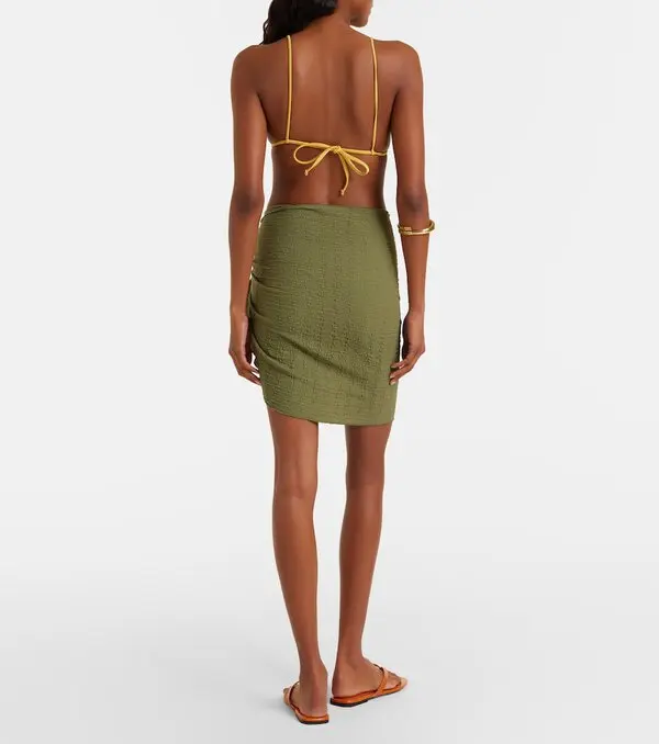 Jade Swim Nyla Beach Cover-up - Green