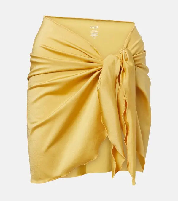 Jade Swim Nyla Beach Cover-up - Yellow