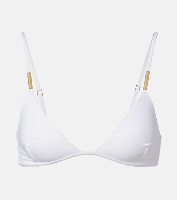 Melissa Odabash Verona Bikini Top - White