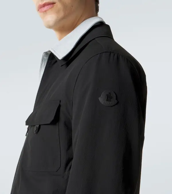 Moncler Seersucker Overshirt