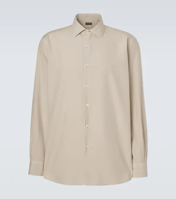 Zegna Silk Shirt - White
