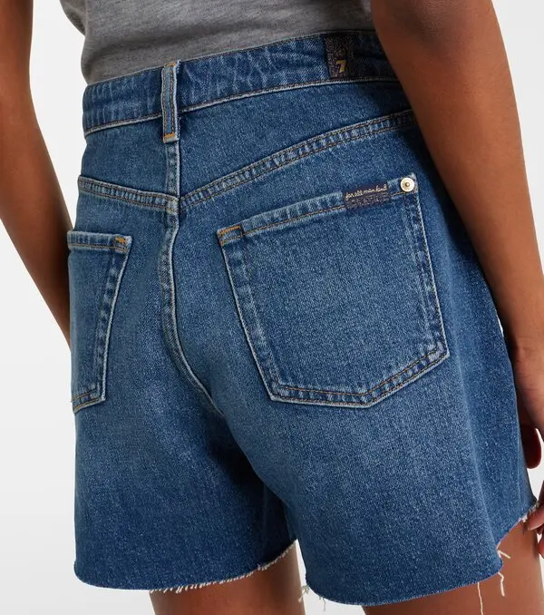 7 For All Mankind Monroe Denim Shorts