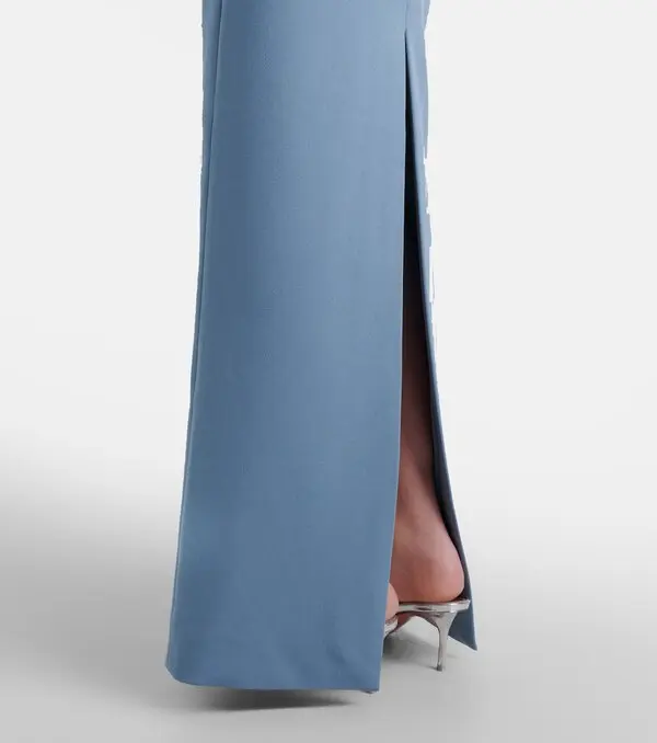 Solace London Alicia Gown - Blue