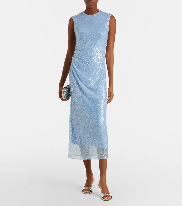 Veronica Beard Kimberly Sequined Midi Dress
