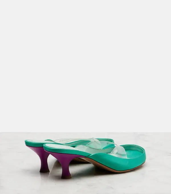 Chloé Junie Thong Sandals - Blue