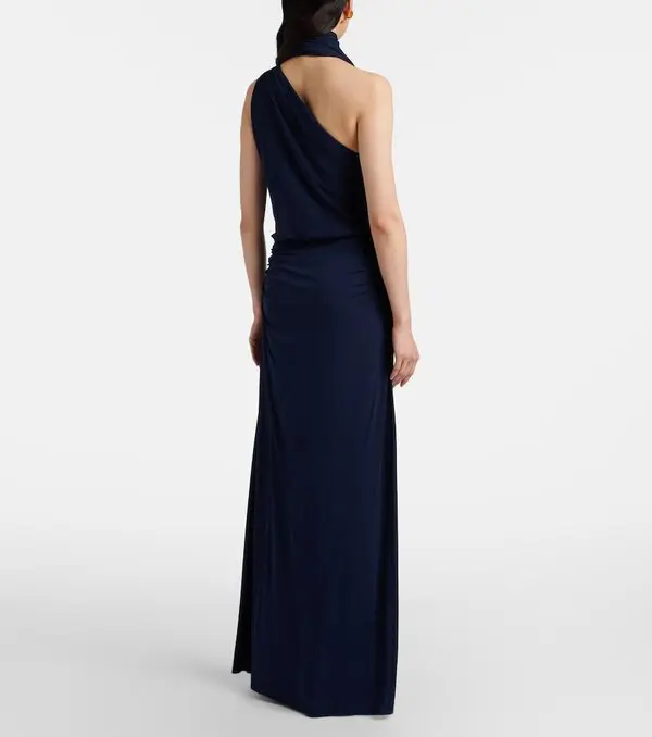 Simkhai Moira Draped Gown - Blue