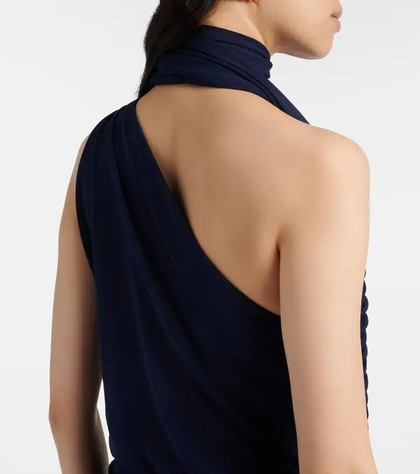 Simkhai Moira Draped Gown - Blue
