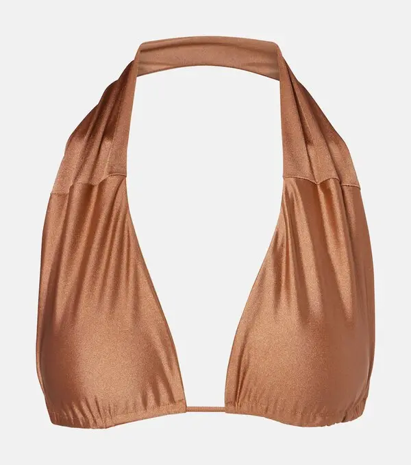 Jade Swim Livi Bikini Top - Brown