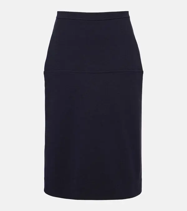 JIL SANDER Paneled Pencil Skirt