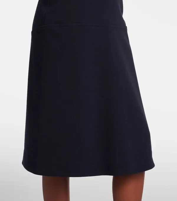 JIL SANDER Paneled Pencil Skirt