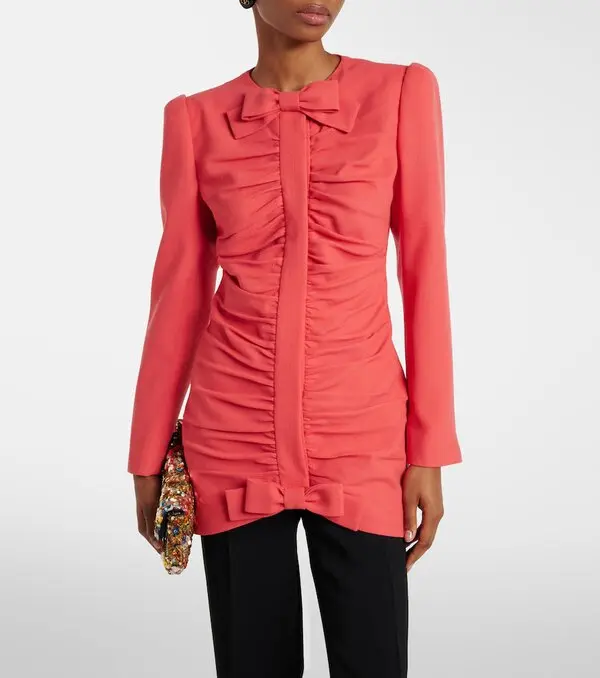 Valentino Garavani Virgin Wool Crepe Jacket