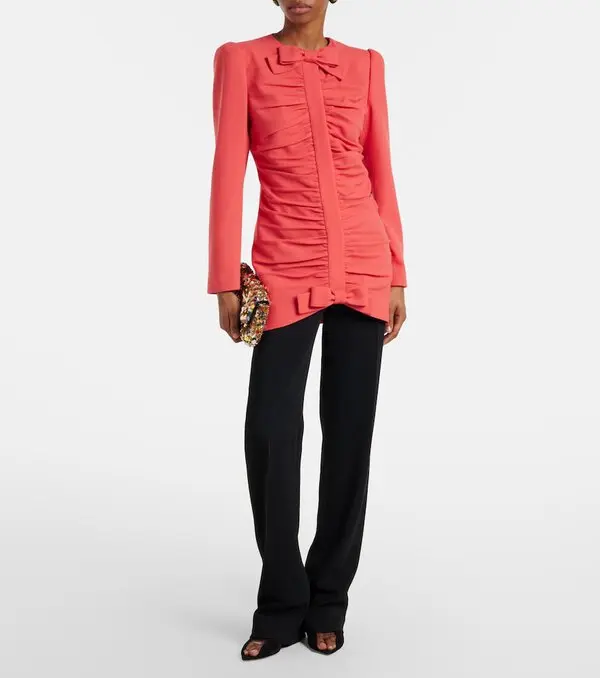 Valentino Garavani Virgin Wool Crepe Jacket