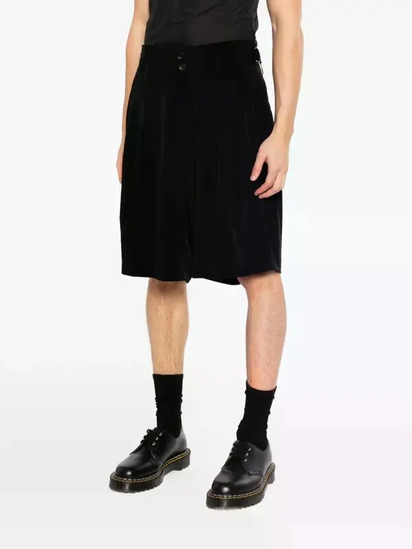 Y’s Belt-detail Shorts