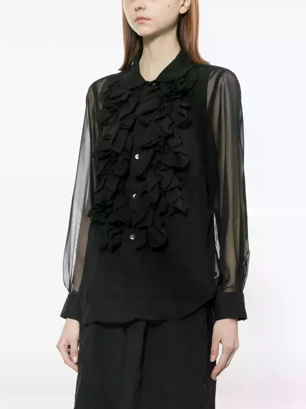 Comme Des Garçons Ruffled Shirt