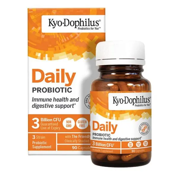 WAKUNAGA Kyo-dophilus Daily Probiotic 90 Capsules - One-color