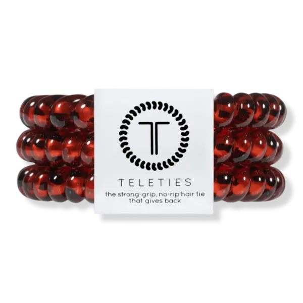 TELETIES Small Hair Ties - Tortoise