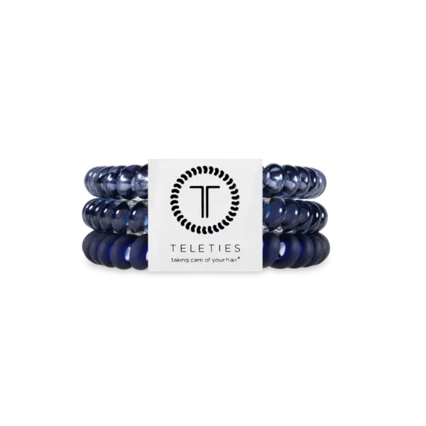 TELETIES Hair Ties - Nightfall Navy
