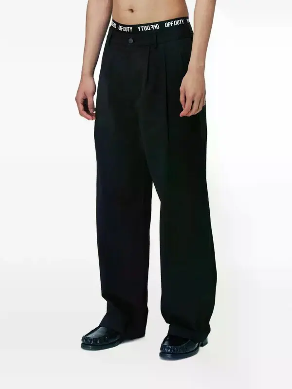 OFF DUTY Pleated Trousers