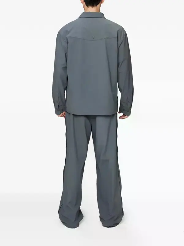 OFF DUTY Chest-pocket Western Shirt - Black