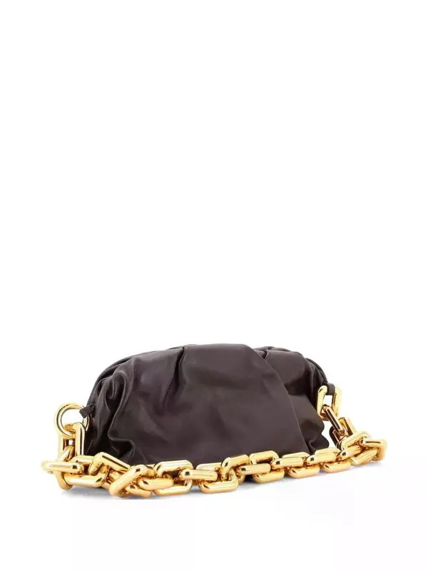 Bottega Veneta The Chain Pouch Teen Shoulder Bag - Brown